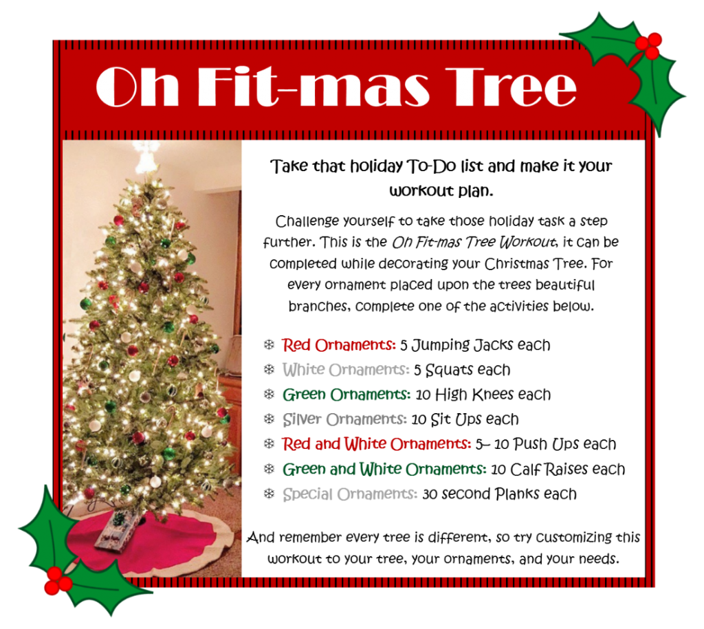 The 12 Days of Christmas Workout - Eat Smart, Move More, Weigh Less