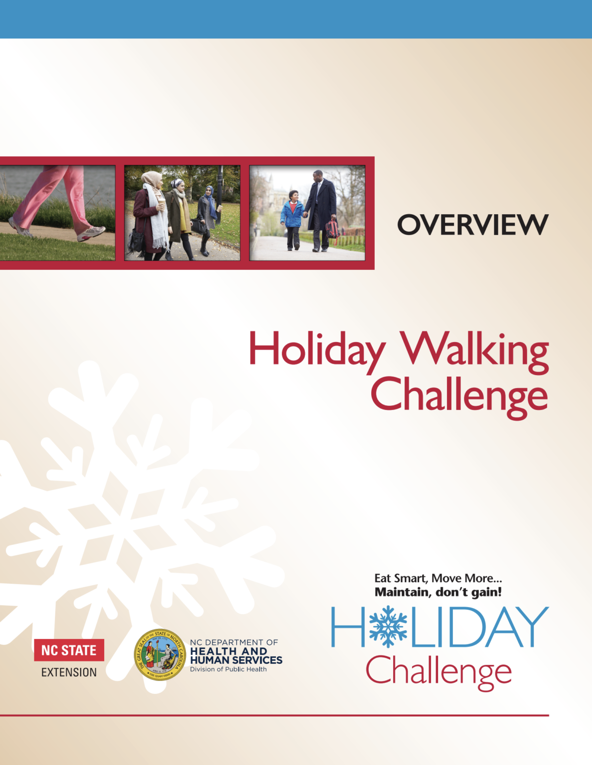 Bring the Holiday Challenge to Your Setting - Eat Smart, Move More ...